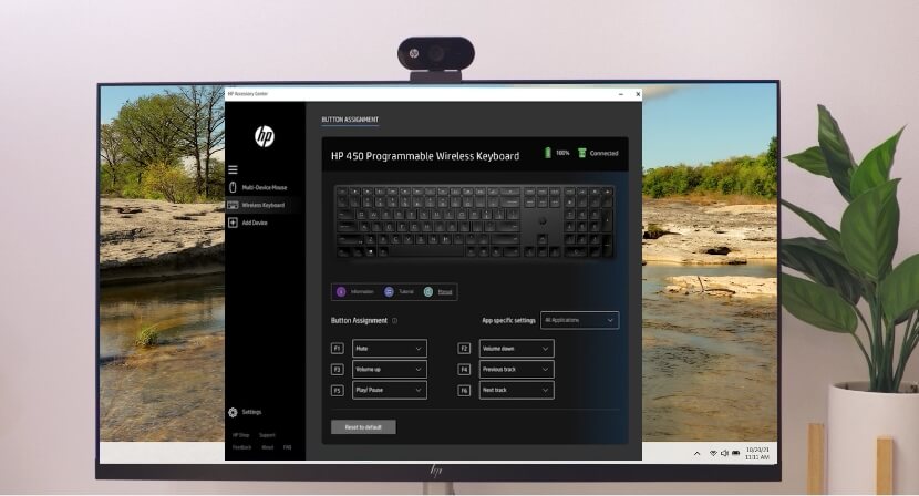 HP 450 Programmable Wireless Keyboard (4R184AA) - Shop HP.com Australia