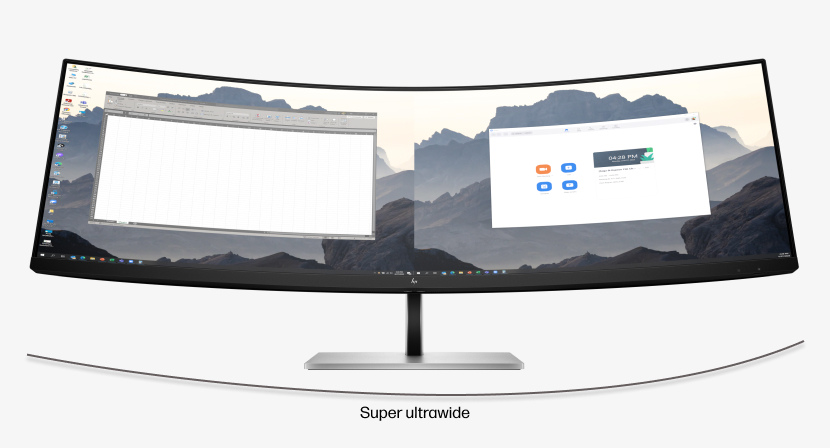 HP E45c G5 44.5 inch DQHD Curved Monitor - 44.5-inch (6N4C1AA) - Shop ...
